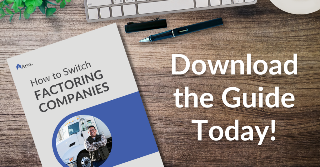 How to Switch Factoring Companies | Apex Capital Corp